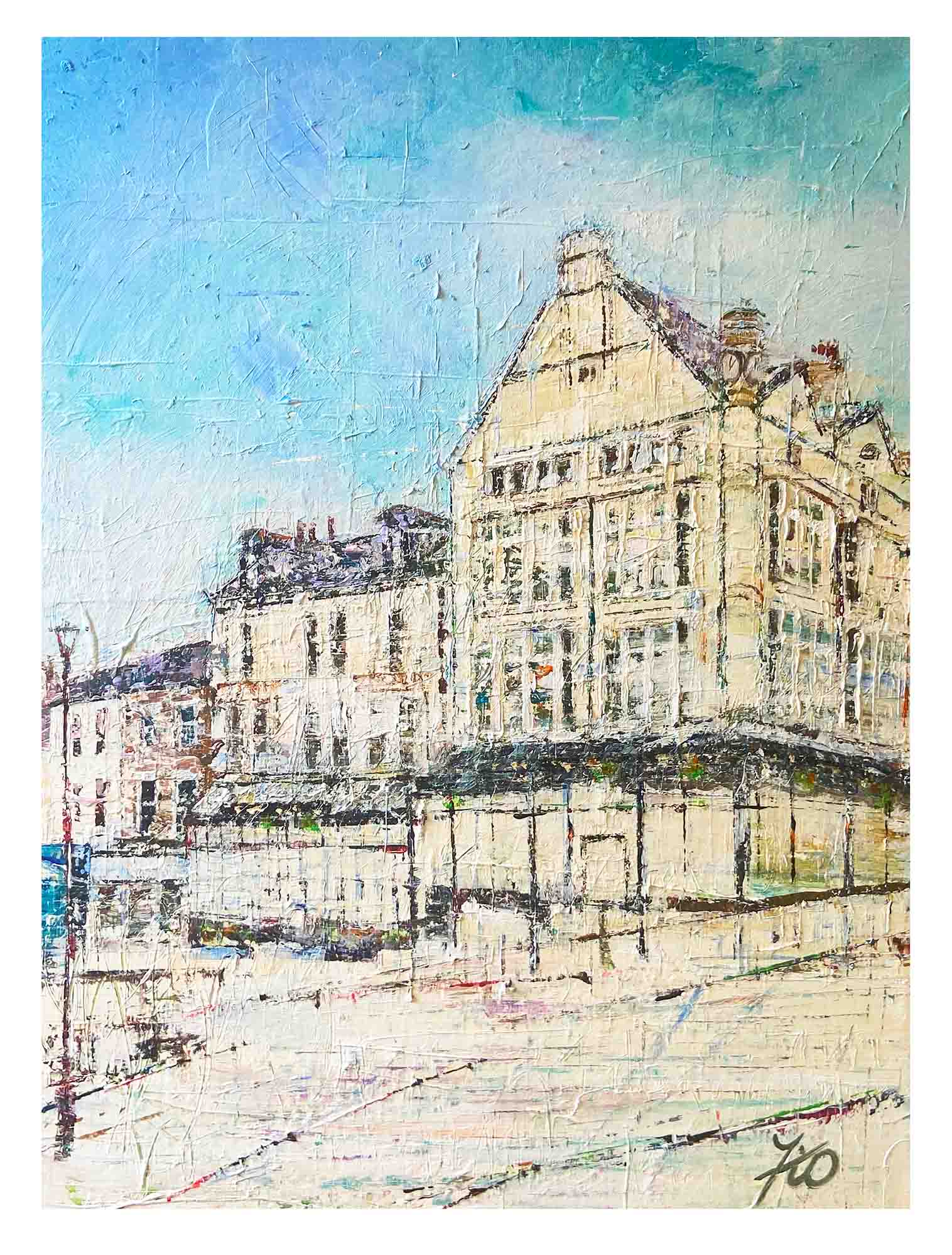 Fiona Odle | Acrylic painting | Knaresborough | Nidd Art Trail