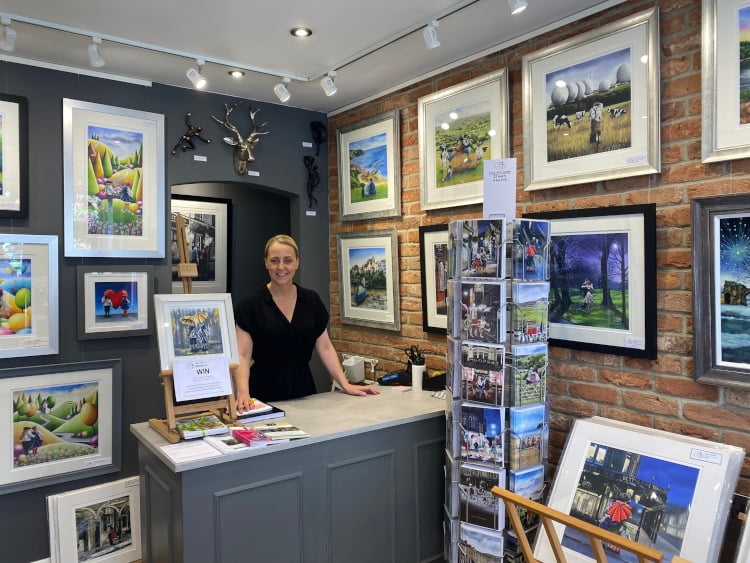 Claire Baxter Gallery Aug 2023 | Nidd Art Trail